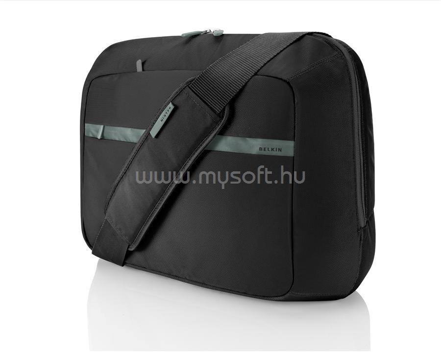 BELKIN Carrying Case Core Messenger Bag (Nylon/Polyester, Black for ...