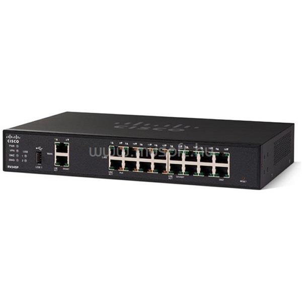 CISCO RV345P Dual WAN Gigabit POE VPN Router (RV345P-K9-G5) | router ...
