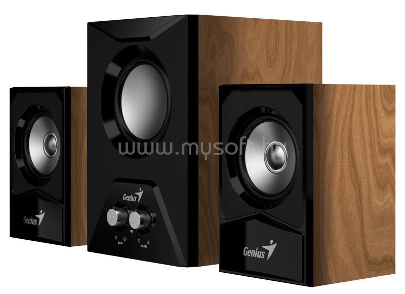 GENIUS SW-2.1 385 15W fa hangszóró (31730002405) | hangszóró, hangfal ...