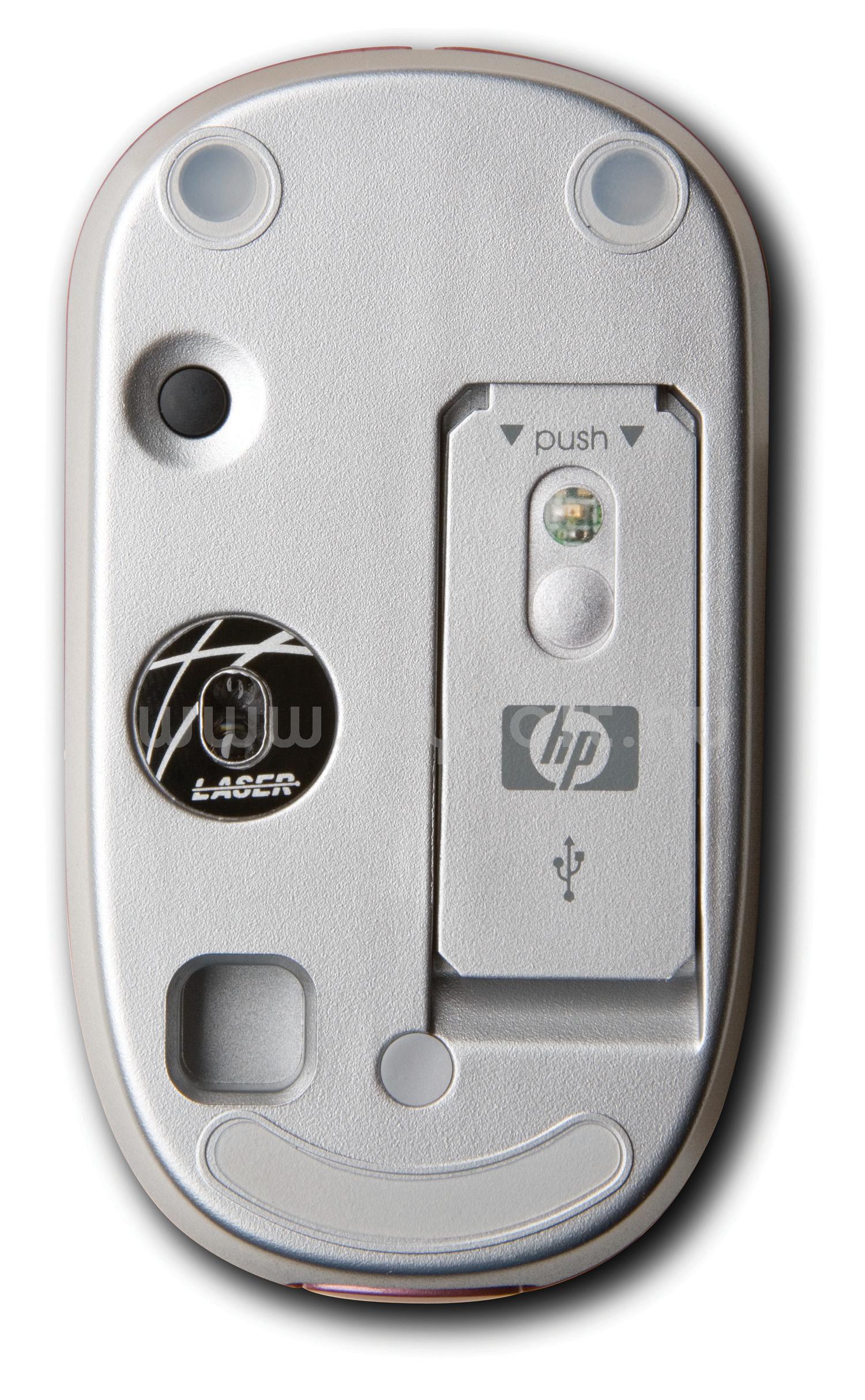 HP Pink Wireless Laser Mini Mouse (KJ453AA) | egér > vezeték nélküli ...