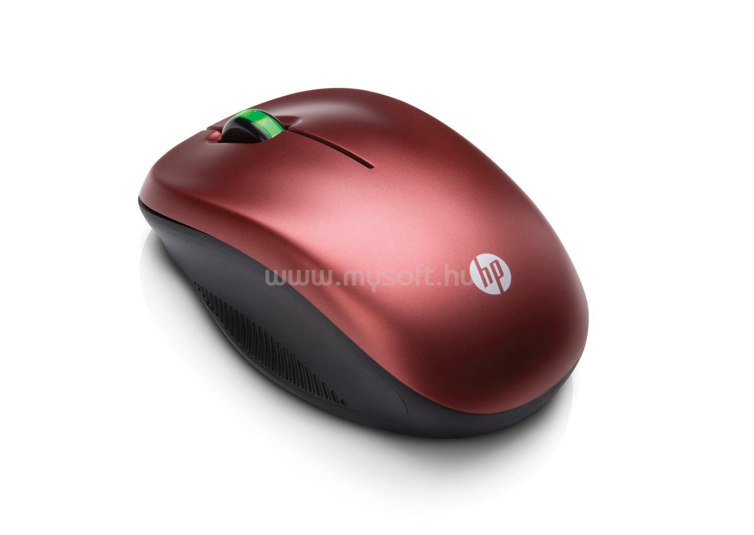 HP Wireless Red Optical Mouse (WE788AA) | egér > vezeték nélküli ...