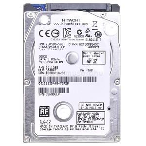 HITACHI OEM 2,5" Travelstar Z5K500 500GB, 5400rpm, 8MB, 7mm (HTS545050A7E680) | merevlemez ...