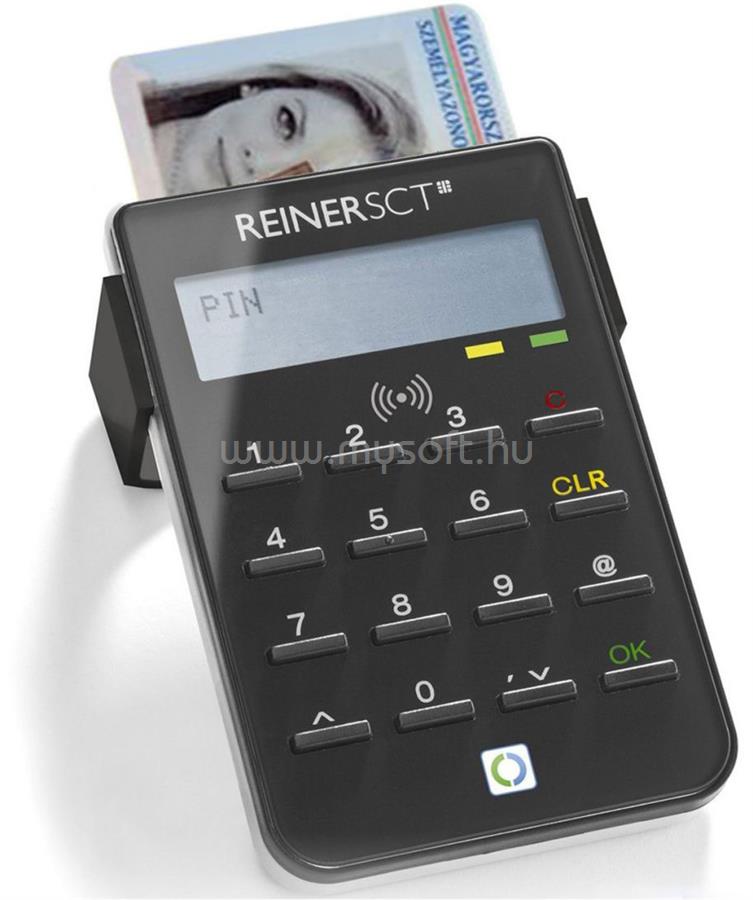 REINER SCT CyberJack Standard RFID E-személyi igazolvány olvasó ...