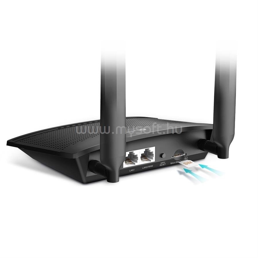 TP-LINK TL-MR100 300 Mbps Wireless N 4G LTE Router (TL-MR100) | router ...