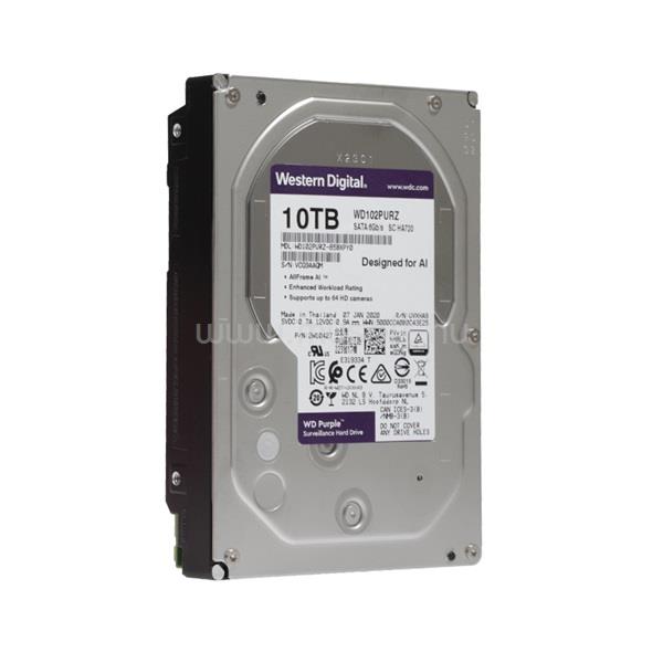 WESTERN DIGITAL HDD 10TB 3.5" SATA 7200RPM 256MB Purple (WD102PURZ ...