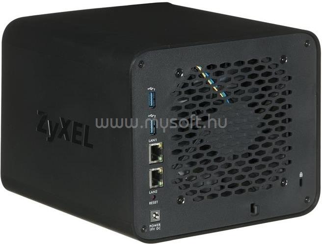 ZYXEL NAS 4 fiókos NAS542 1,2GHz, 1GB DDR3, 2x1GbE, 3xUSB3.0 (NAS542 ...