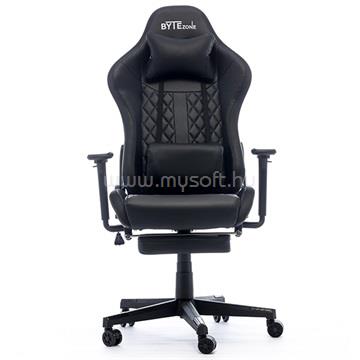 BYTEZONE COBRA masszázs-bluetooth hangszóró-RGB gaming szék - fekete (BZ5943B) | gamer szék ...
