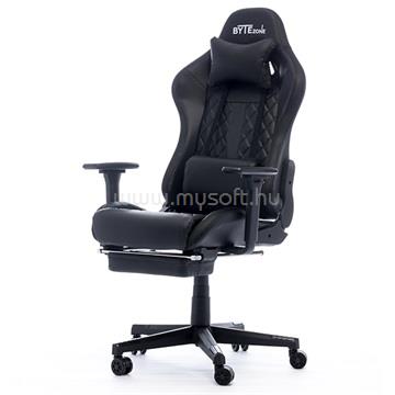 BYTEZONE COBRA masszázs-bluetooth hangszóró-RGB gaming szék - fekete (BZ5943B) | gamer szék ...