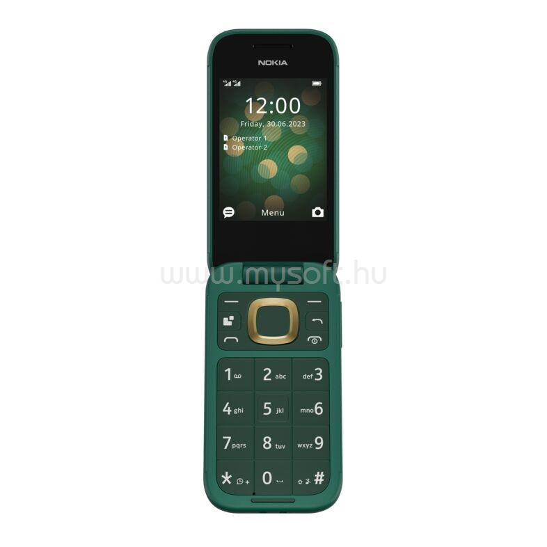 NOKIA 2660 FLIP 4G Dual-SIM 128MB (zöld) (1GF011EPJ1A05) | hagyományos ...