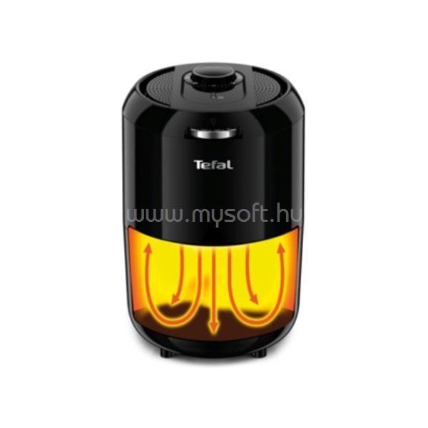 Tefal Ey101815 Easy Fry Compact Fekete Forrólevegős Sütő Tefal Ey101815 Forrólevegős Sütő
