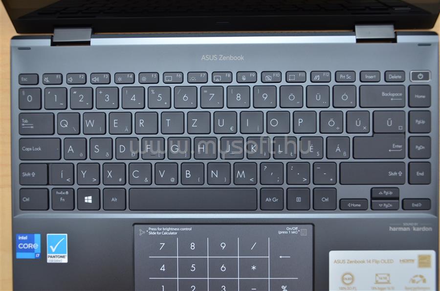 ASUS Zenbook 14 Flip OLED UP5401EA-KN701 (Pine Grey - NumPad) (UP5401EA ...