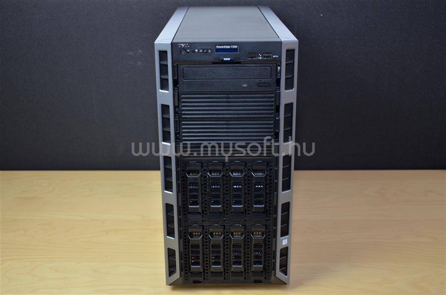 DELL PowerEdge T330 Tower H330 1x E3-1220v6 2x 495W iDRAC8 Express 8x 3,5 (DPET330-92) | dell ...